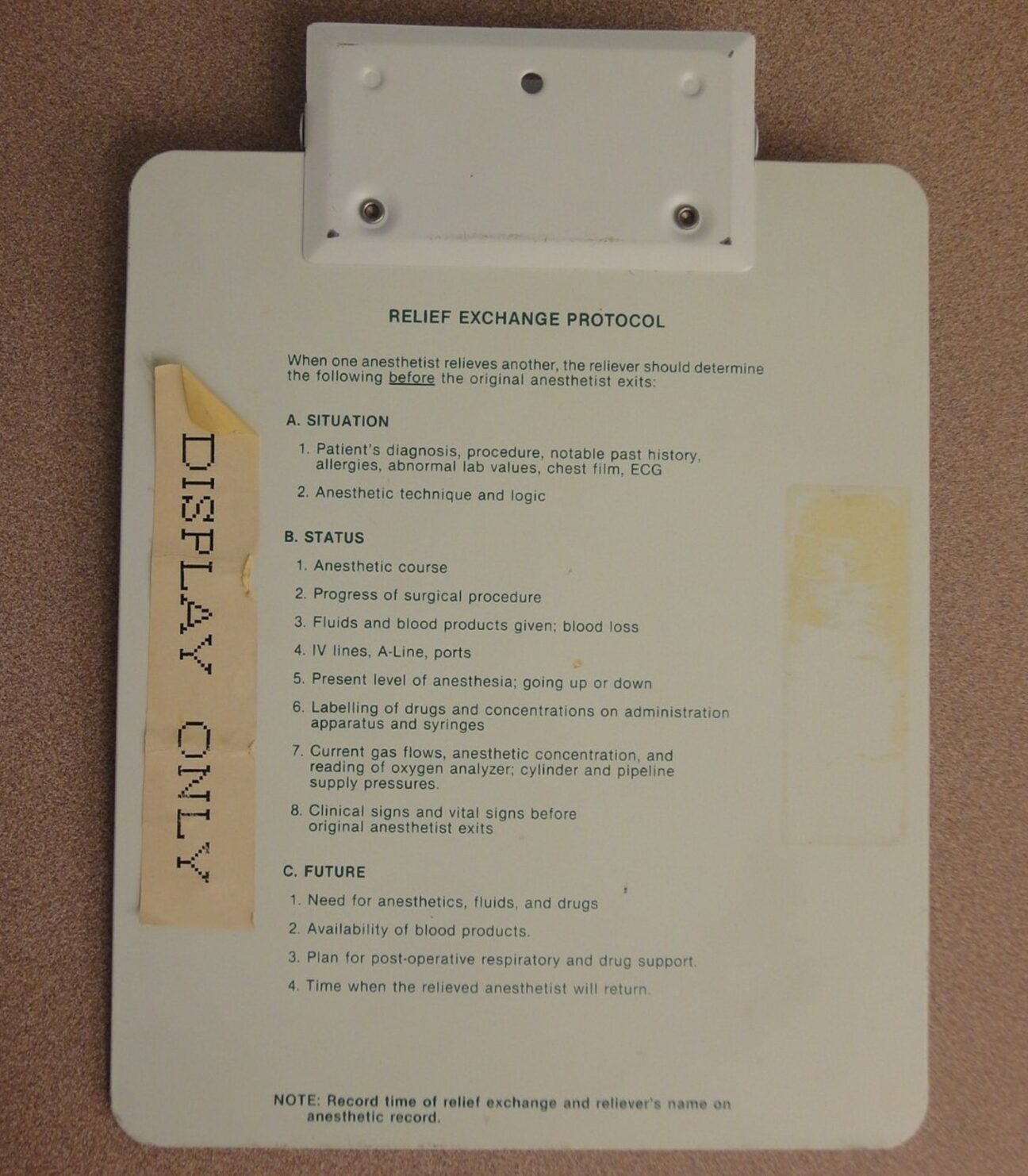 The Evidence Base for Optimal Conduct of Handoffs - Multi-Center ...